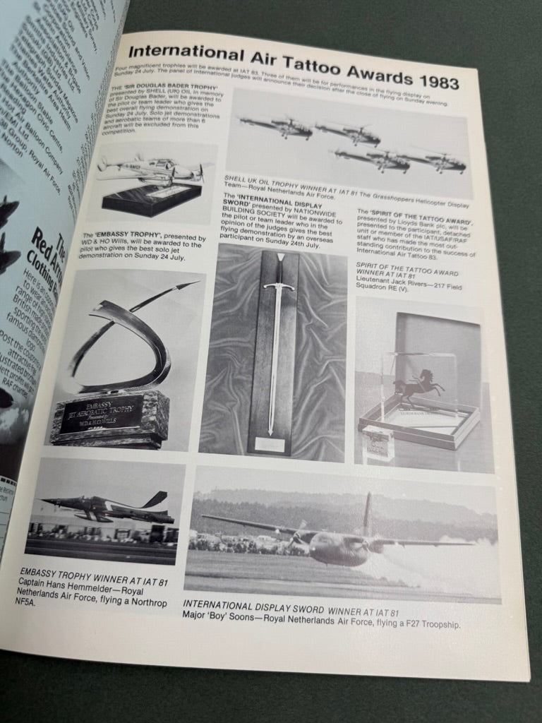 International Air Tattoo 83 — RAF Greenham Common — July 23 & 24 1983 ...