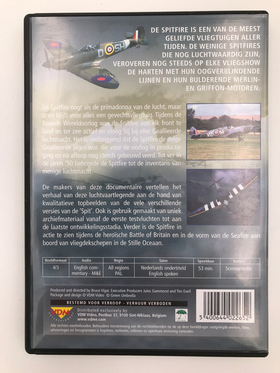***AS NEW*** [DVD] SPITFIRE DEFENDER OF THE SKIES - SPITFIRE BRITSE HO ...