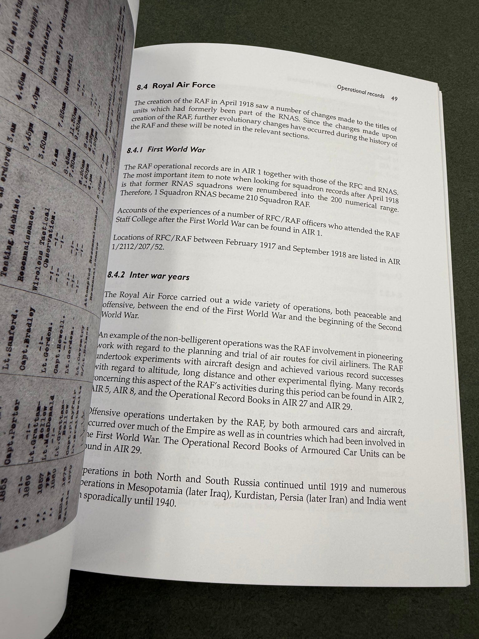 AIR FORCE RECORDS for FAMILY HISTORIANS — Public Record Office Readers ...