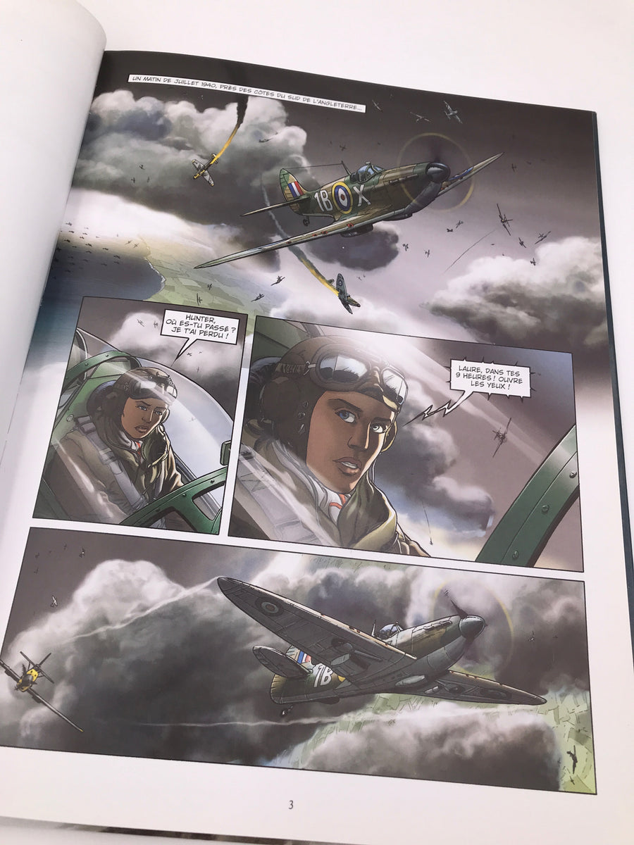 LADY SPITFIRE - LA FILLE DE L'AIR (Tome 1) – aviation.brussels