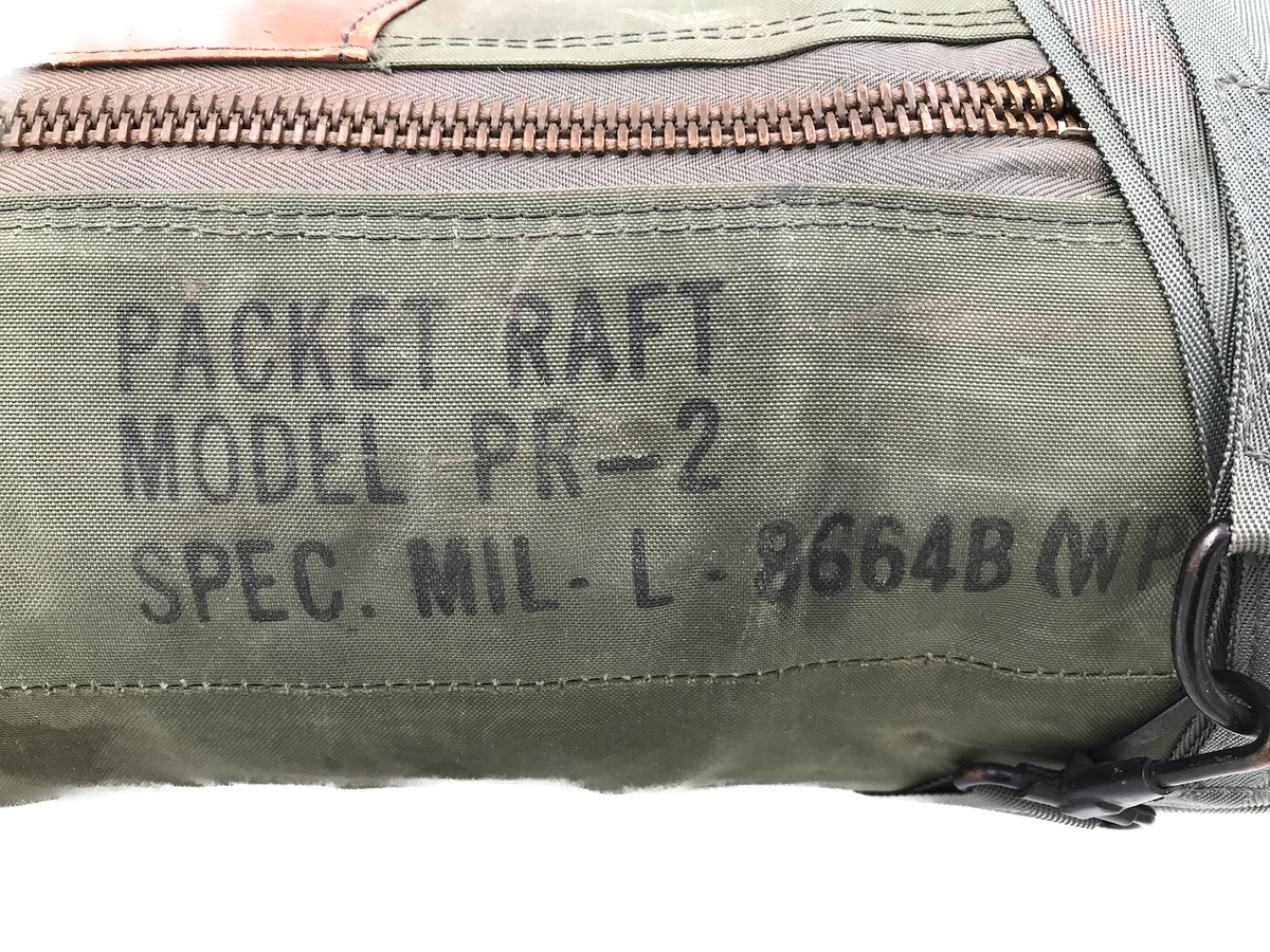 PACKET RAFT MODEL PR-2 SPEC. MIL - L - 8664B (WP) – aviation.brussels